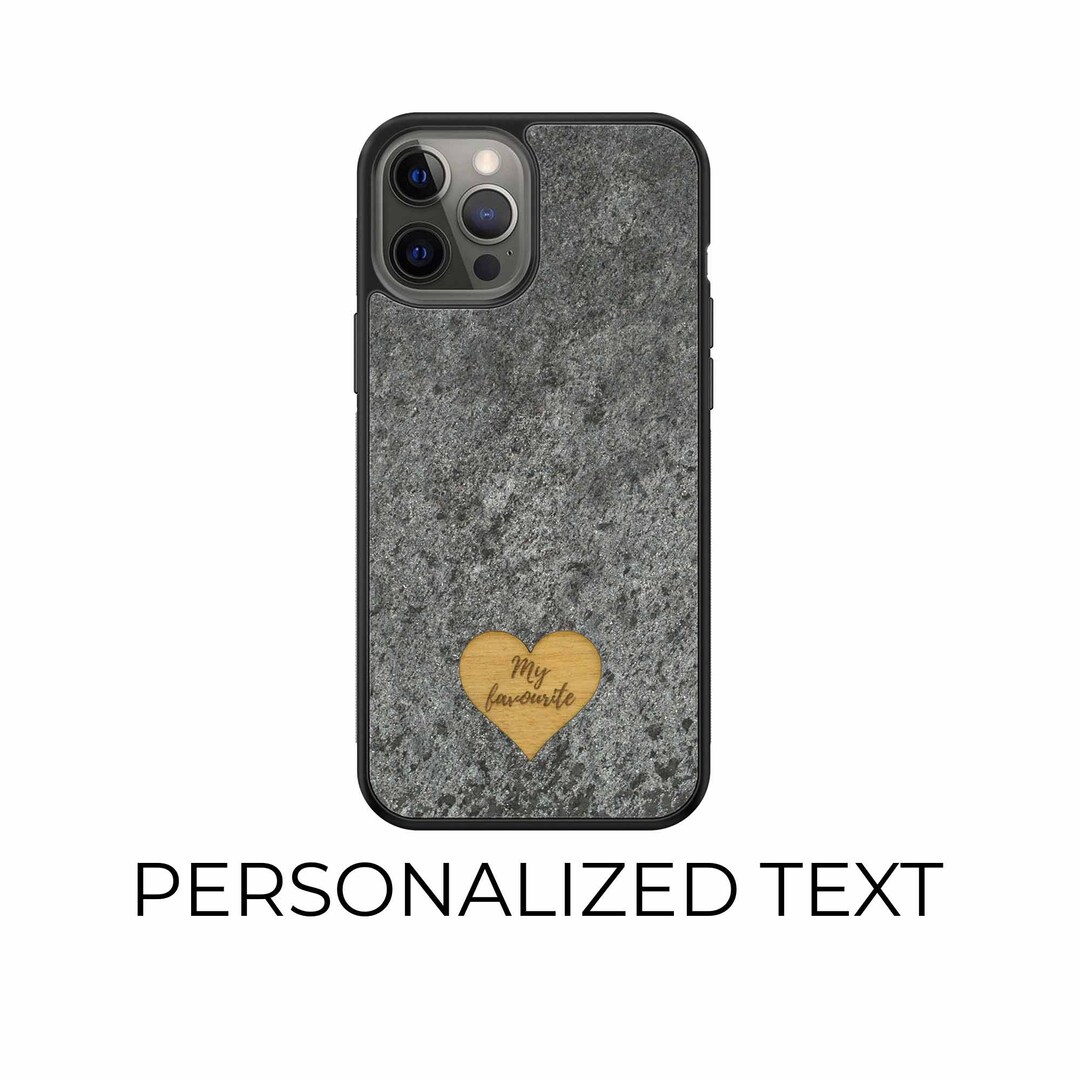 Personalized Gift Eco-friendly Real MOUNTIAN STONE Phone Case / Unique ...