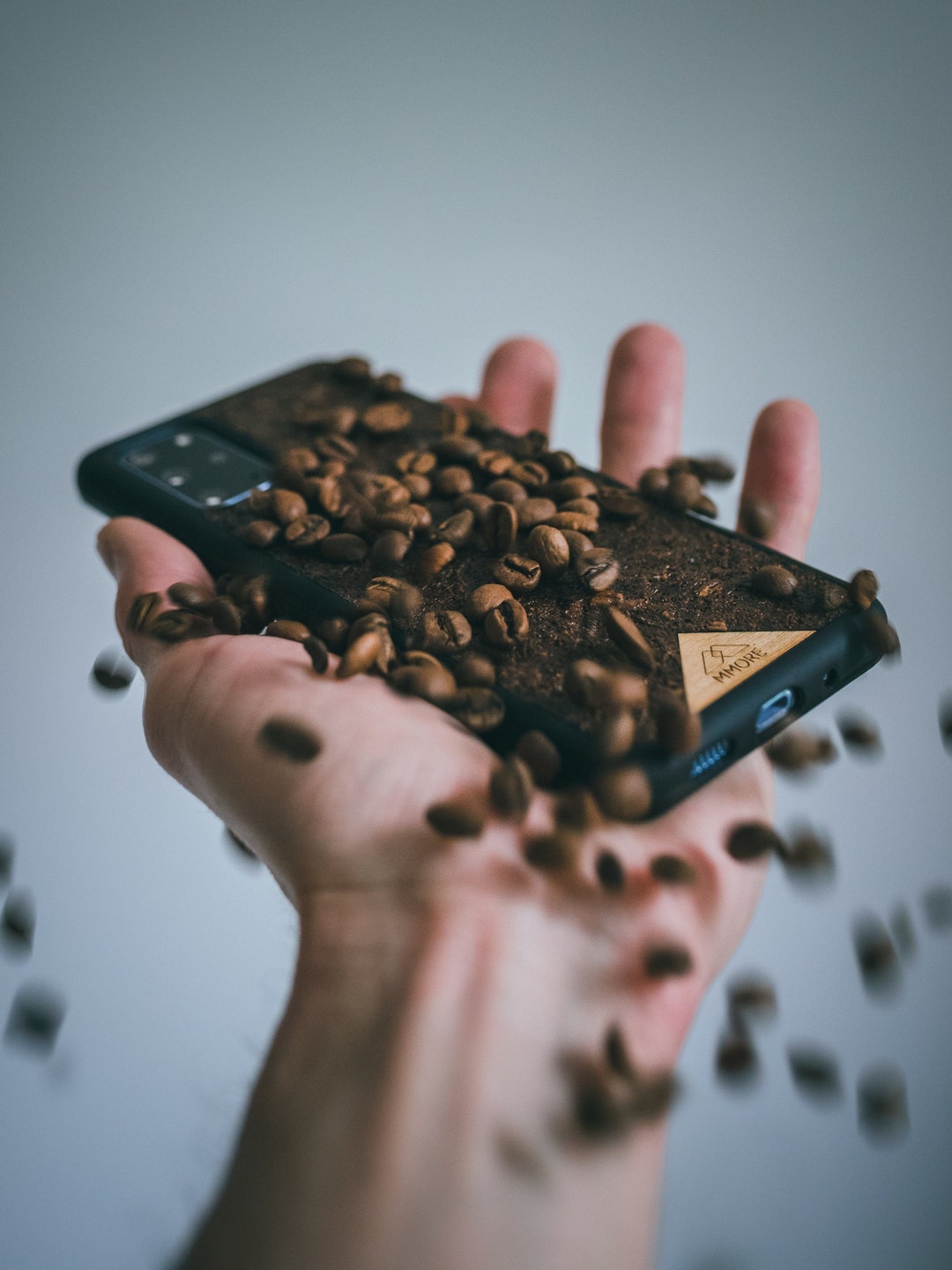 Organic Pressed Coffee Beans Phone Case / Eco Friendly, Sustainable ...