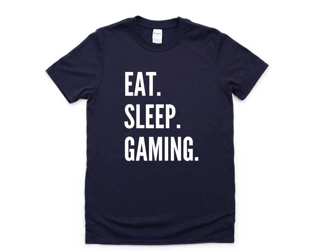 Camiseta Gamer, camiseta Eat Sleep Gaming para hombre y mujer, regalo ...