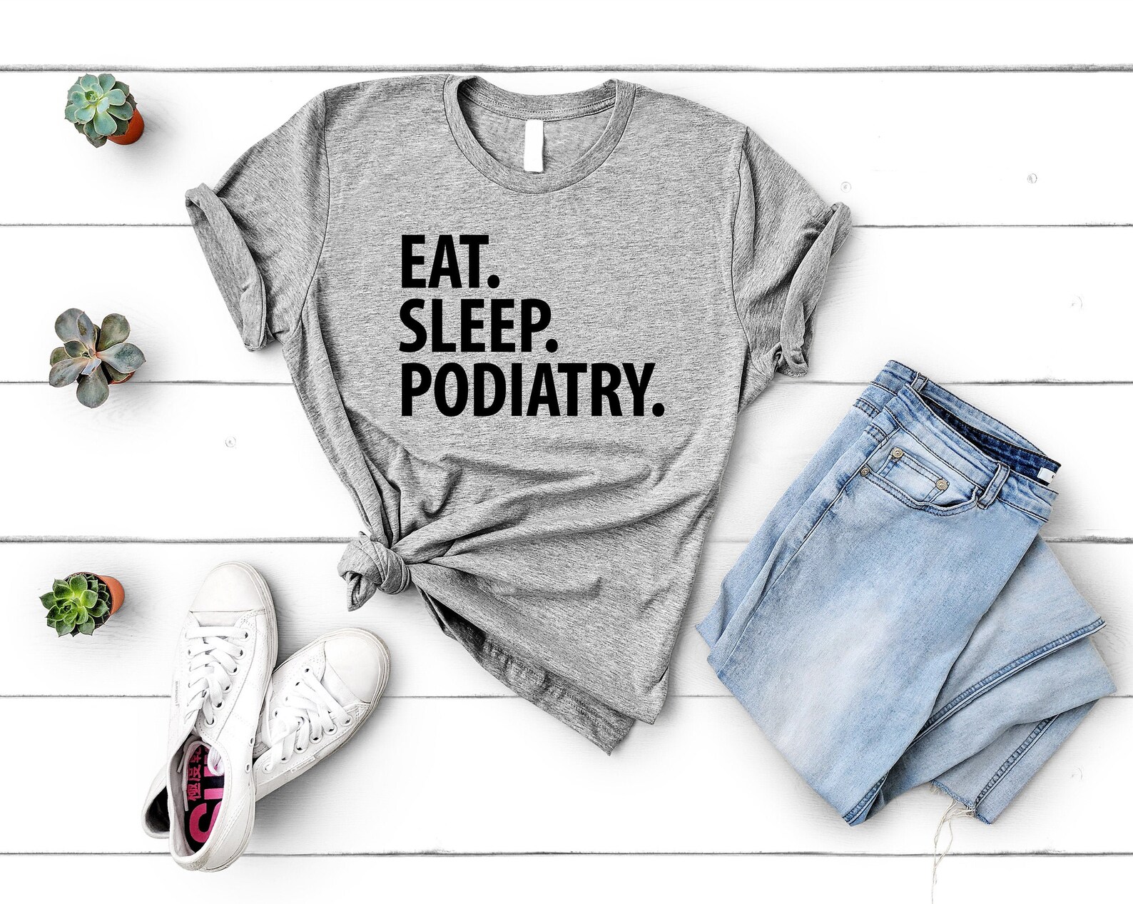 Eat Sleep Podiatry T-shirt: Soft Cotton Unisex Tee - Etsy