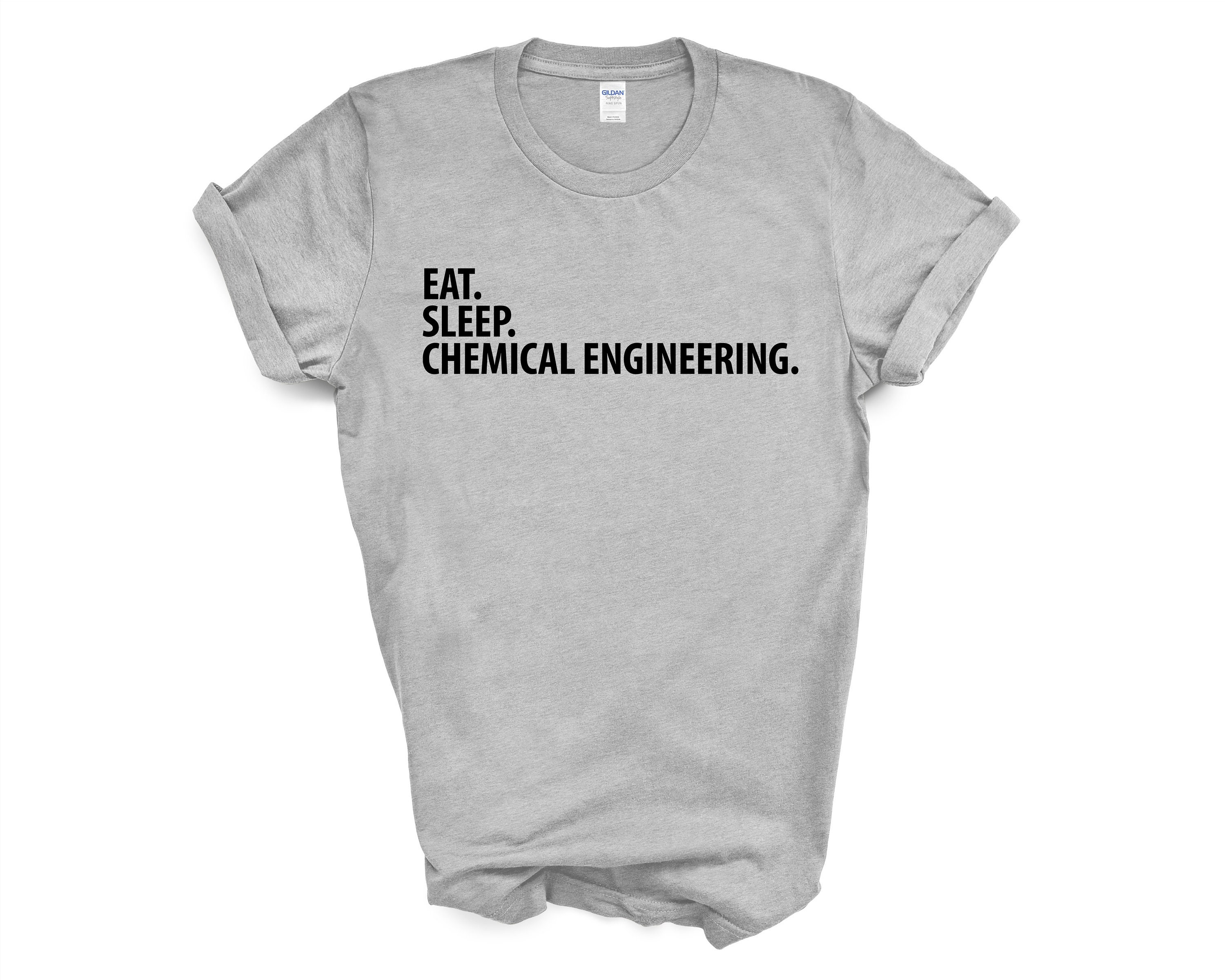 Chemical Engineer T-shirt Eat Sleep Chemical Engineering | Etsy