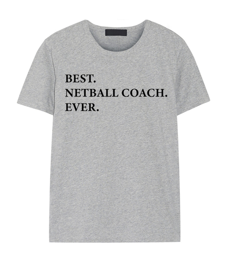Netball Coach T-Shirt Best Netball Coach Ever shirt Gift | Etsy