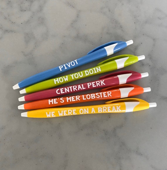 FRIENDS TVshow FRIENDS tv show gifts FRIENDS pens | Etsy