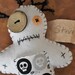 Voodoo Doll With Pocket-skull Pocket Voodoo Doll-primitive Doll-skulls ...