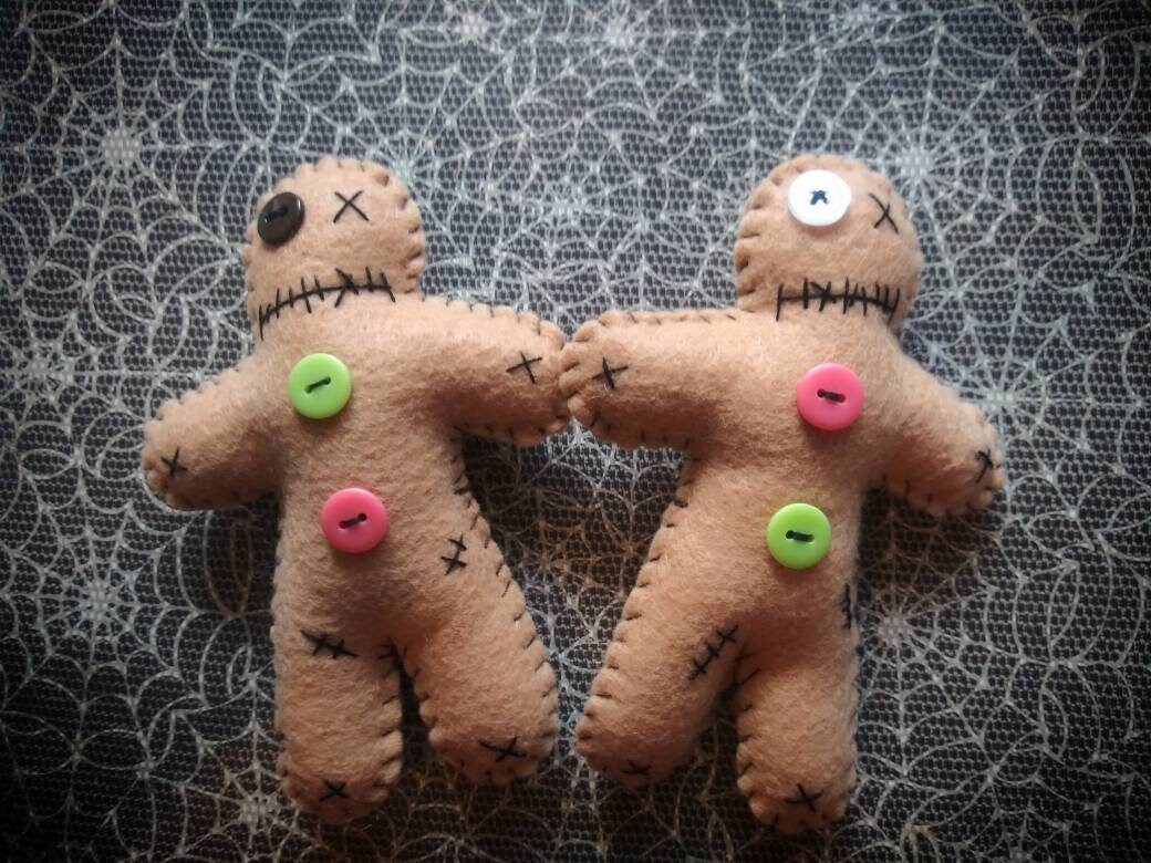 Voodoo Gingerbread Man Set-dark Decor and Christmas-gingerbread Men ...