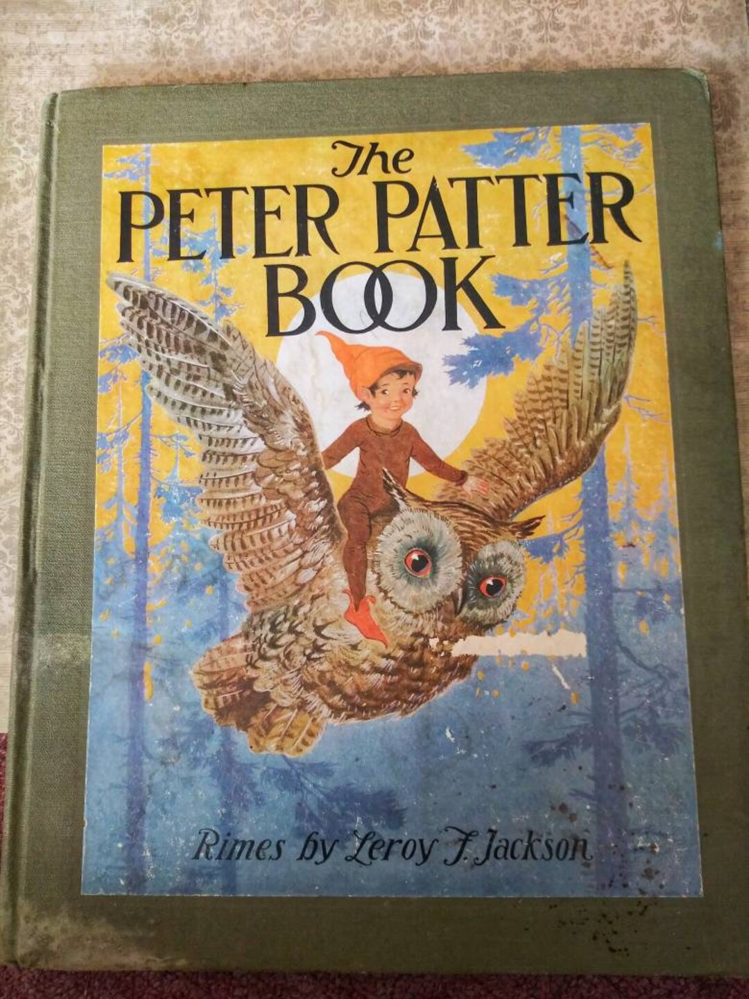 The Peter Patter Book-1918 Hardback-leroy F. Jackson-vintage Children's ...