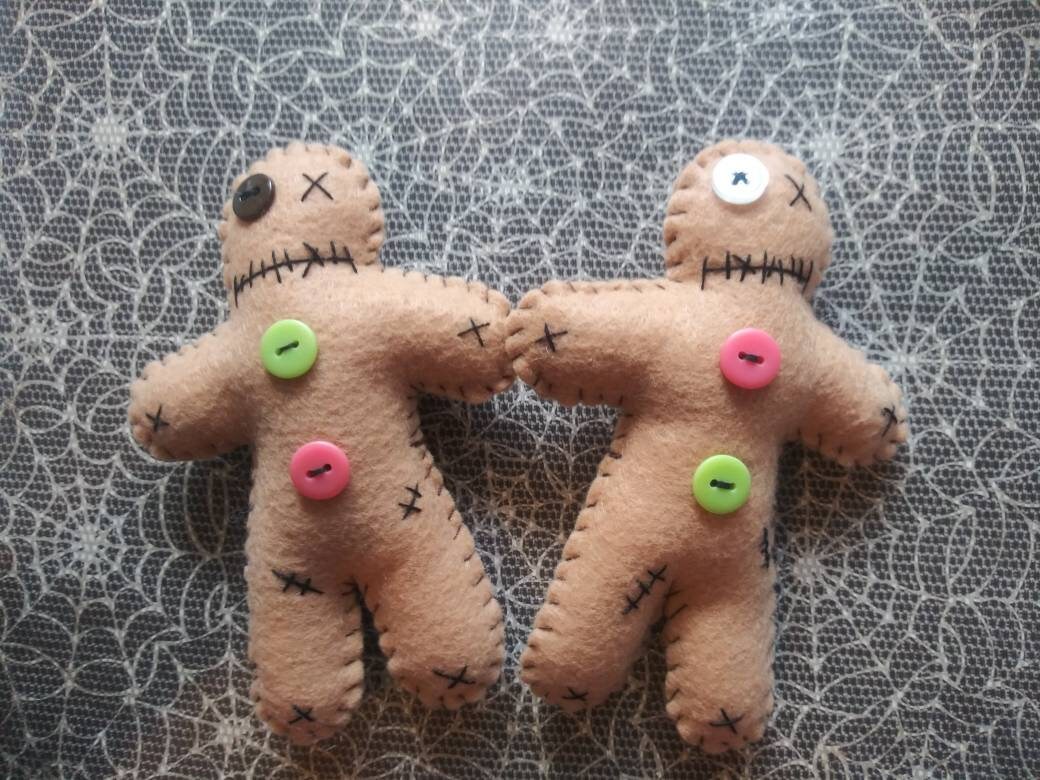 Voodoo Gingerbread Man Set-dark Decor and Christmas-gingerbread Men ...