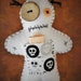 Voodoo Doll With Pocket-skull Pocket Voodoo Doll-primitive Doll-skulls ...