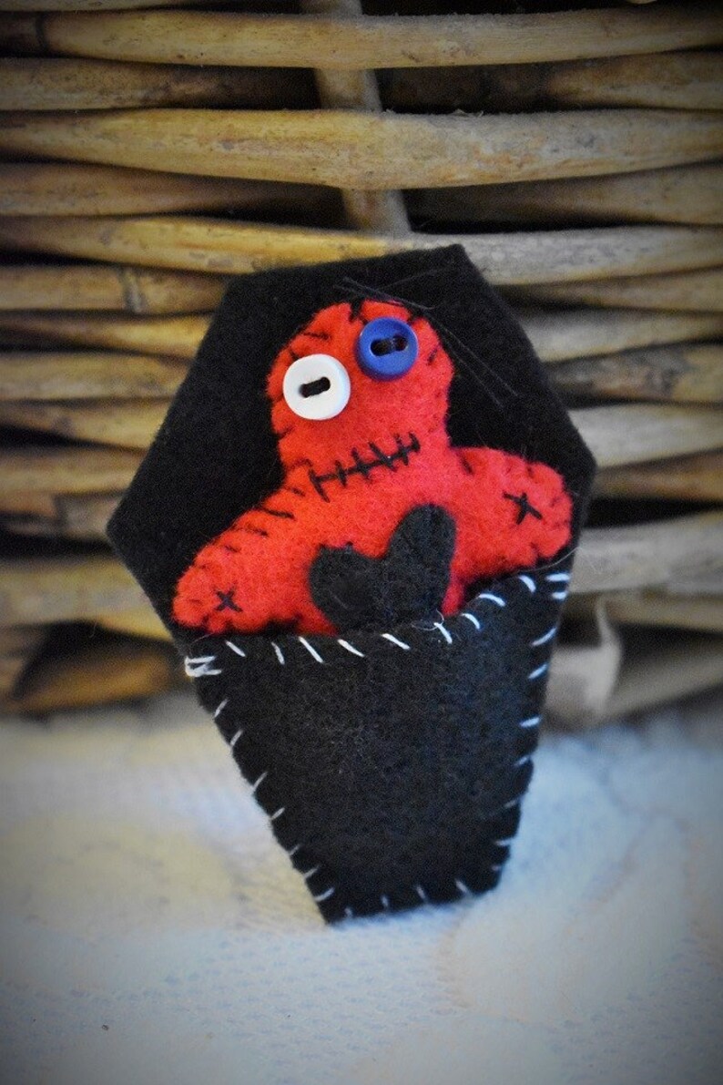 Mini Voodoo Coffin Pouches-coffin Party Favors-coffin | Etsy