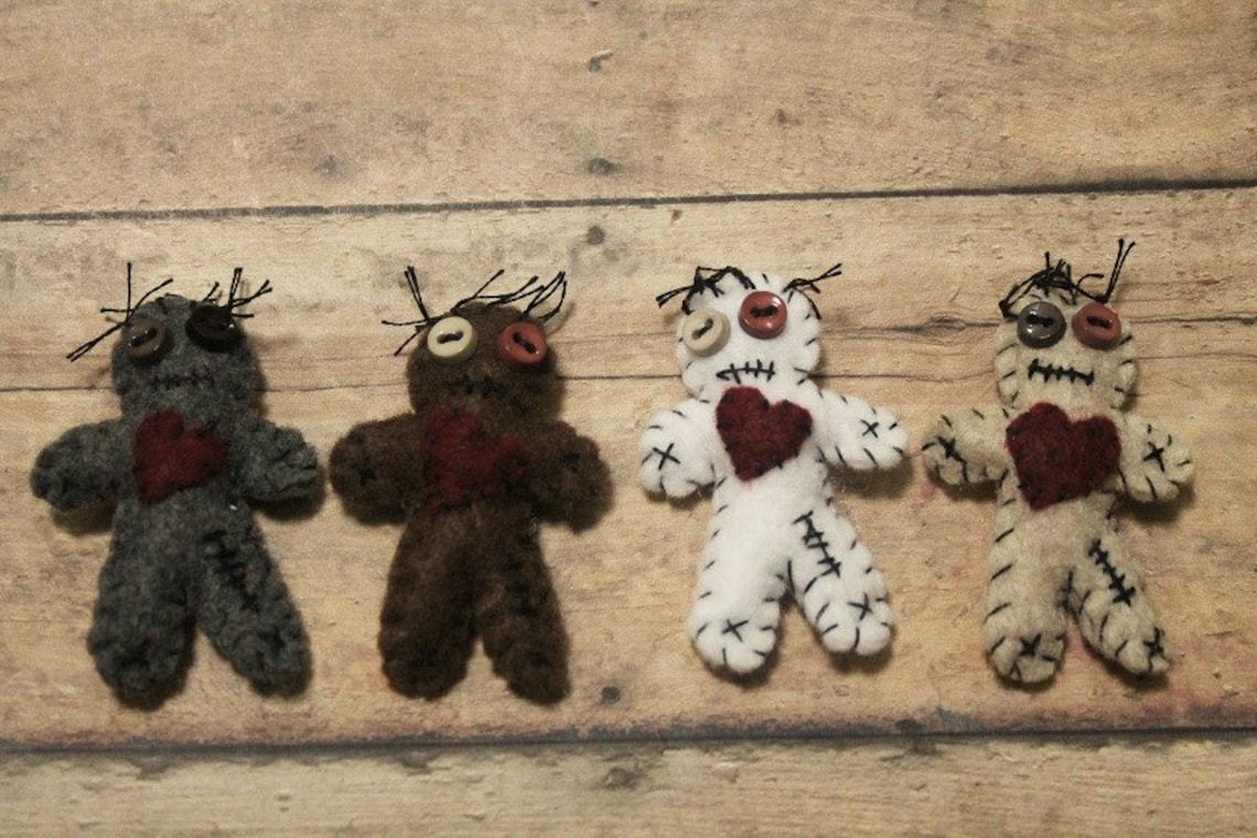 Mini Voodoo Dolls-sack of Voodoo-tiny Voo Doo Dolls in - Etsy
