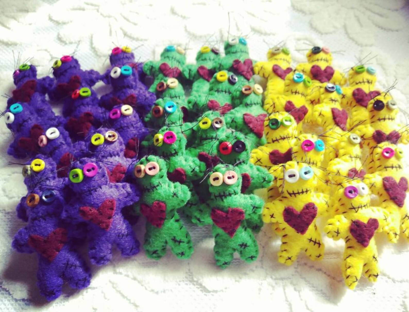 Mini VooDoo dolls-Tiny Voo doo dolls-Halloween | Etsy