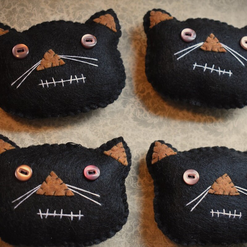 Primitive Cat - Etsy