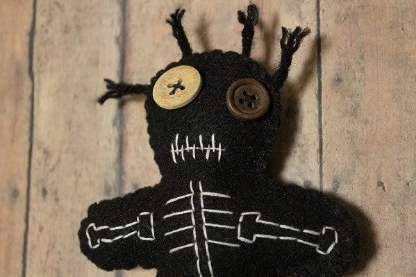 Voodoo Doll-skeletal Voodoo Doll-bones-voo Doo Doll-skeleton - Etsy