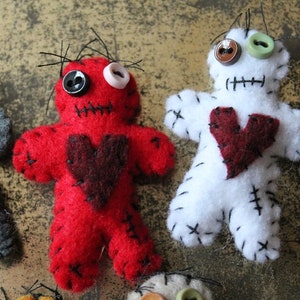 Mini Voodoo Dolls-tiny Voo Doo Dolls-halloween Decor-primitive-zombie ...