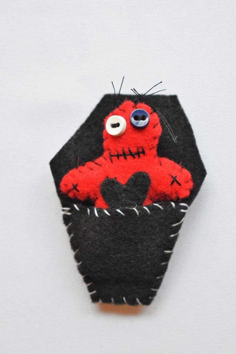Mini Voodoo Coffin Pouches-coffin Party Favors-coffin | Etsy