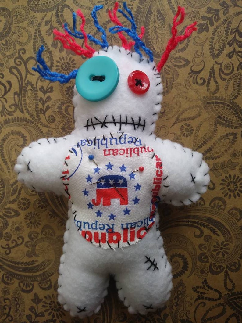 Political Voodoo Doll-republican Doll-funny Gift-election | Etsy