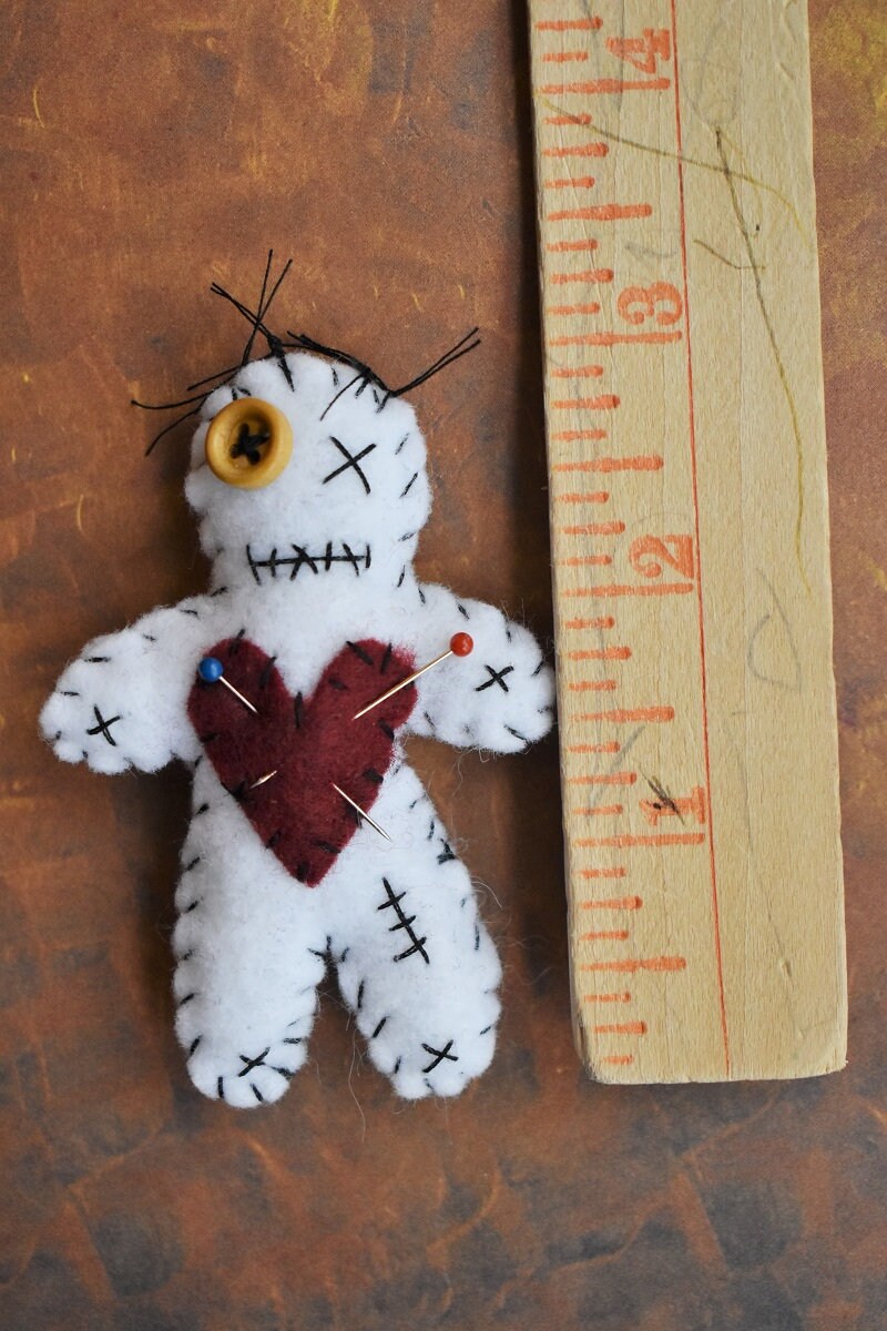 Voodoo Dolls-3 Inch Dolls-halloween Decor-voodoo Wedding-party | Etsy