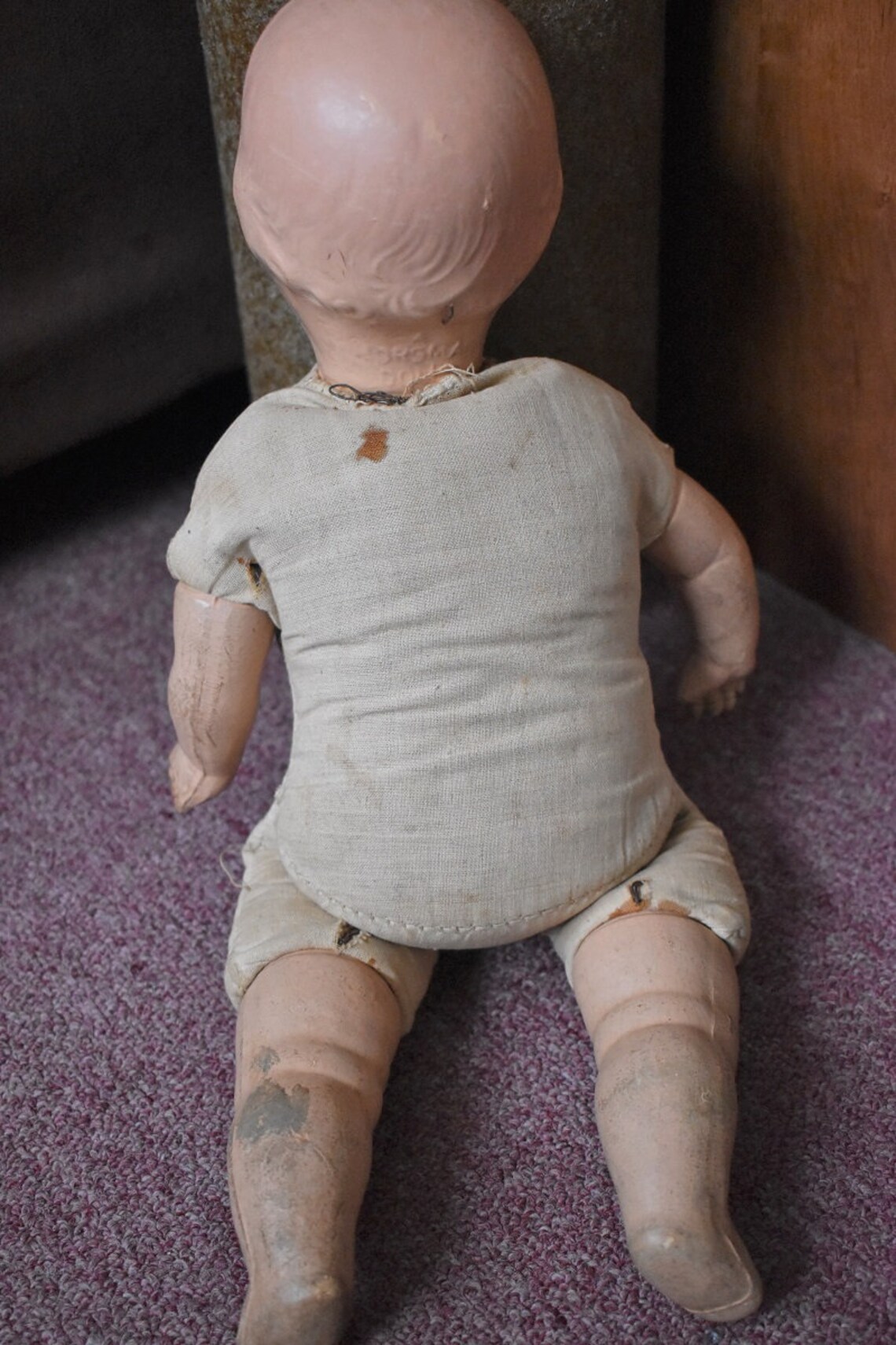 Horsman Horror Doll-vintage Creepy Doll-halloween - Etsy