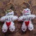 Voodoo Wine Rings-his and Hers Voodoo Set-gothic-halloween Wedding Wine ...