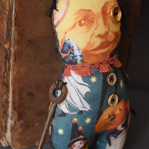 Halloween Moonface Doll-handmade Art Doll - Etsy