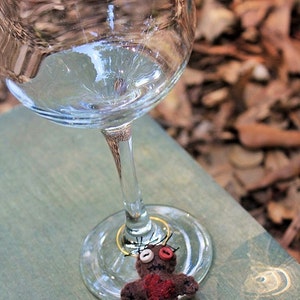 Voodoo Wine Rings-voodoo Wedding-halloween Wedding-gothic Wedding Wine ...