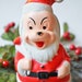 Evil Santa Rubber Toy-puppy Santa Claus-rubber Squeak Santa - Etsy