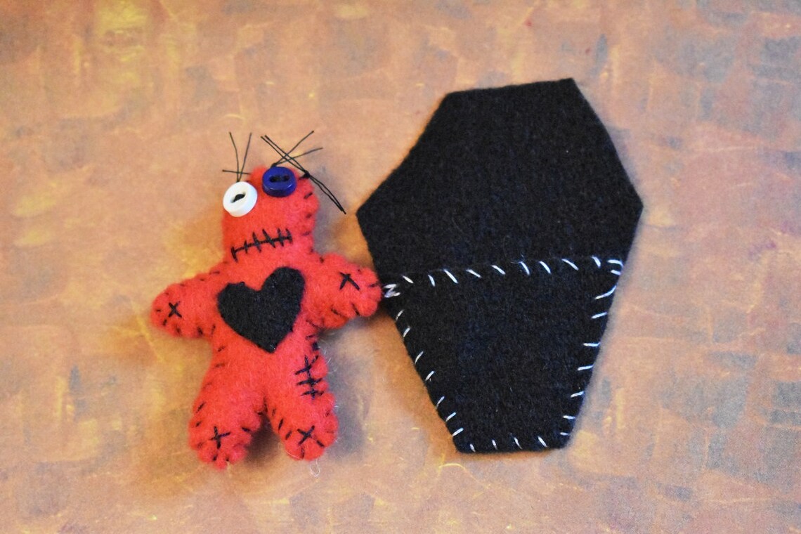 Mini Voodoo Coffin Pouches-coffin Party Favors-coffin | Etsy