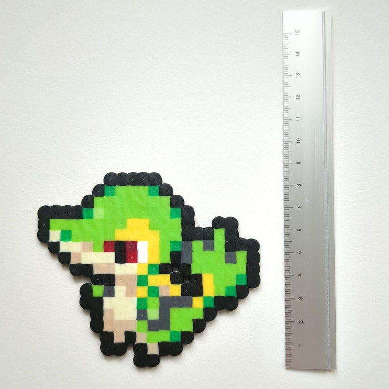 Pokemon Gen 5 Unova Starters Perler Bead Sprite Art Snivy, Servine ...