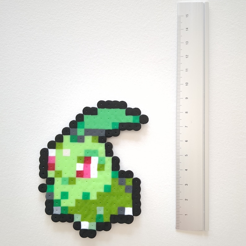 Pokemon Gen 2 Johto Starters Perler Bead Art Chikorita, Bayleef ...