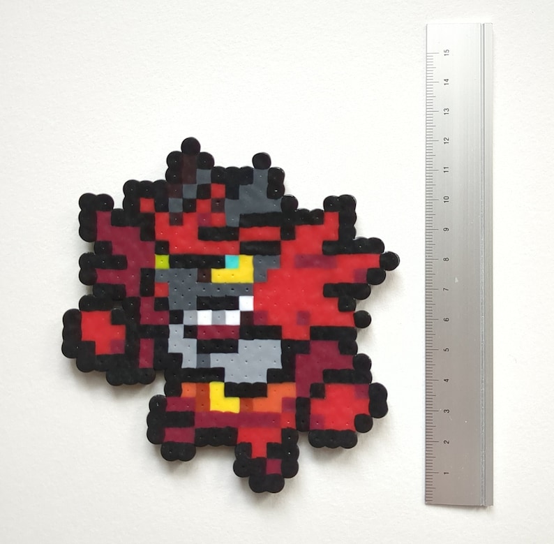 Pokemon Gen 7 Alola Starters Perler Bead Sprite Art Rowlet, Dartrix ...