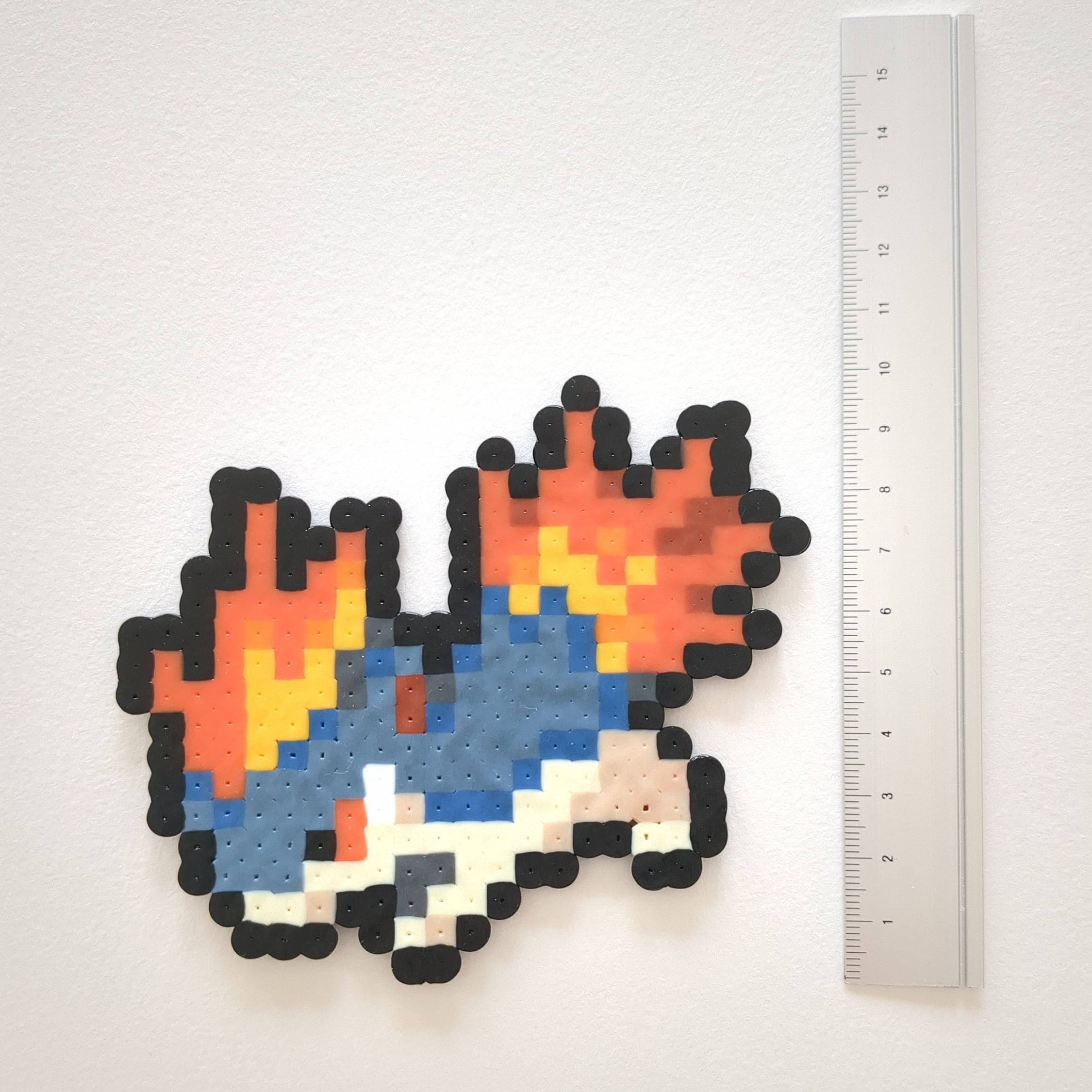Pokemon Gen 2 Johto Starters Perler Bead Art Chikorita, Bayleef ...
