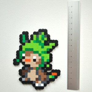 Pokemon Gen 6 Kalos Starters Perler Bead Sprite Art Chespin, Quilladin ...