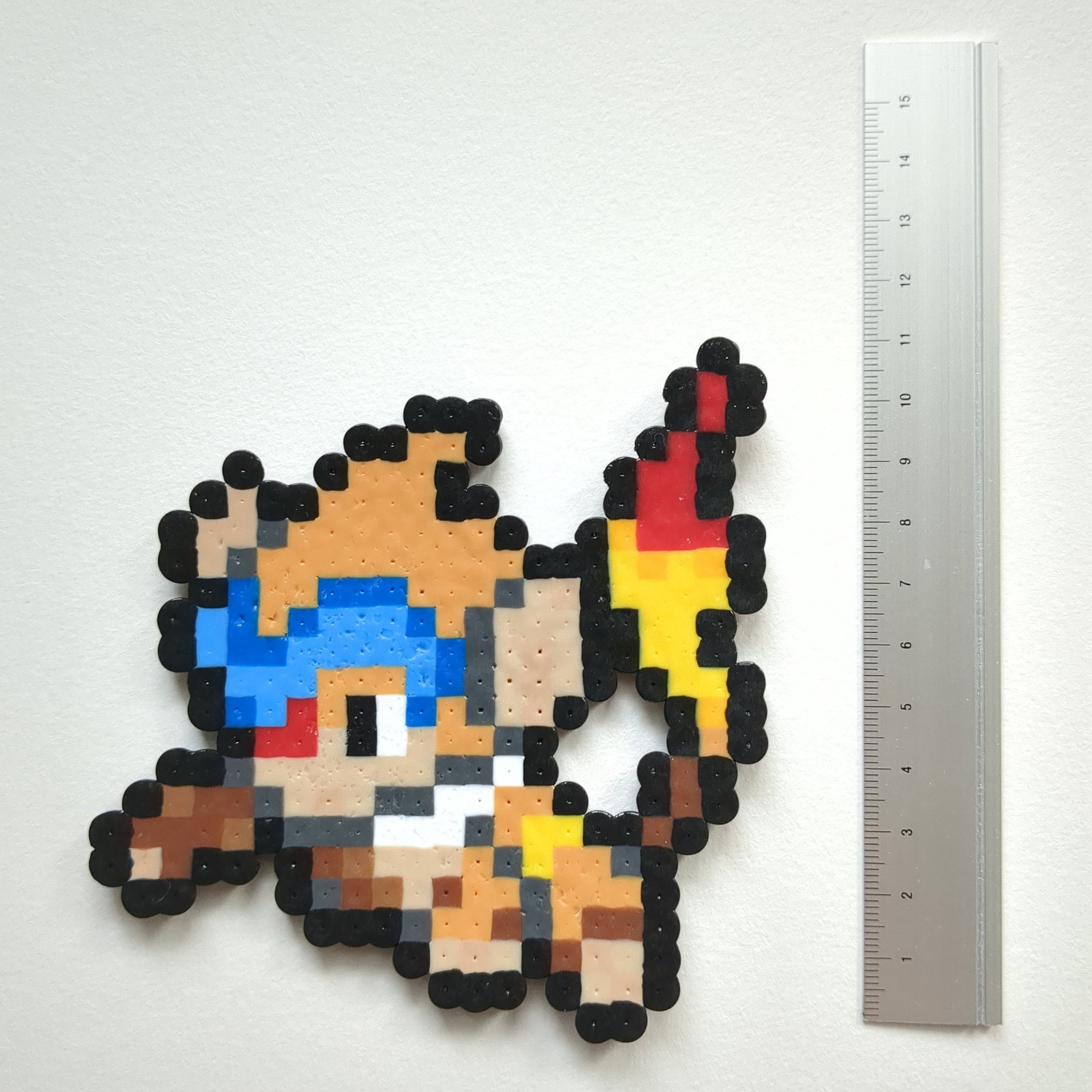 Pokemon Gen 4 Sinnoh Starters Perler Bead Sprite Art Turtwig, Grotle ...