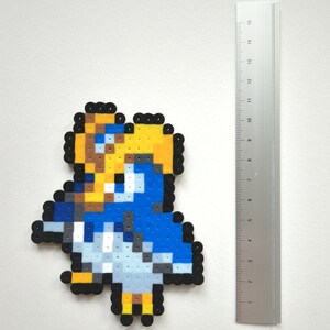 Pokemon Gen 4 Sinnoh Starters Perler Bead Sprite Art Turtwig, Grotle ...