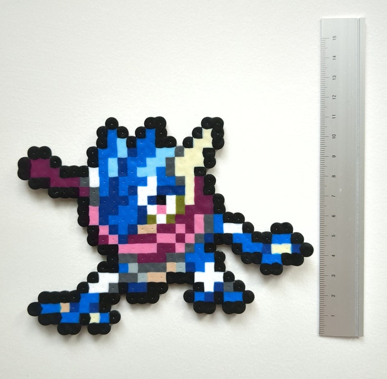 Pokemon Gen 6 Kalos Starters Perler Bead Sprite Art Chespin, Quilladin ...