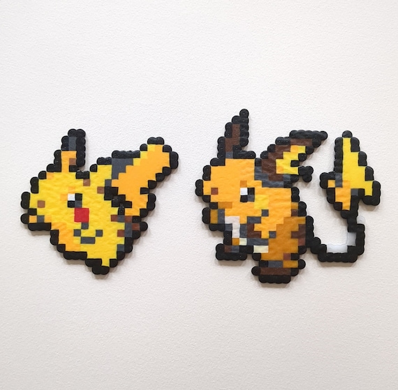 Pikachu Perler Bead Pattern Bead Sprite Dibujos