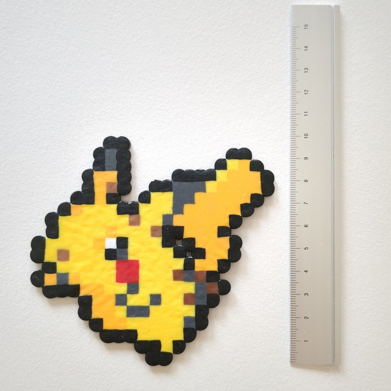 Pokemon Pikachu Perler Bead Pixel Sprite Art Pichu, Raichu, Alolan ...