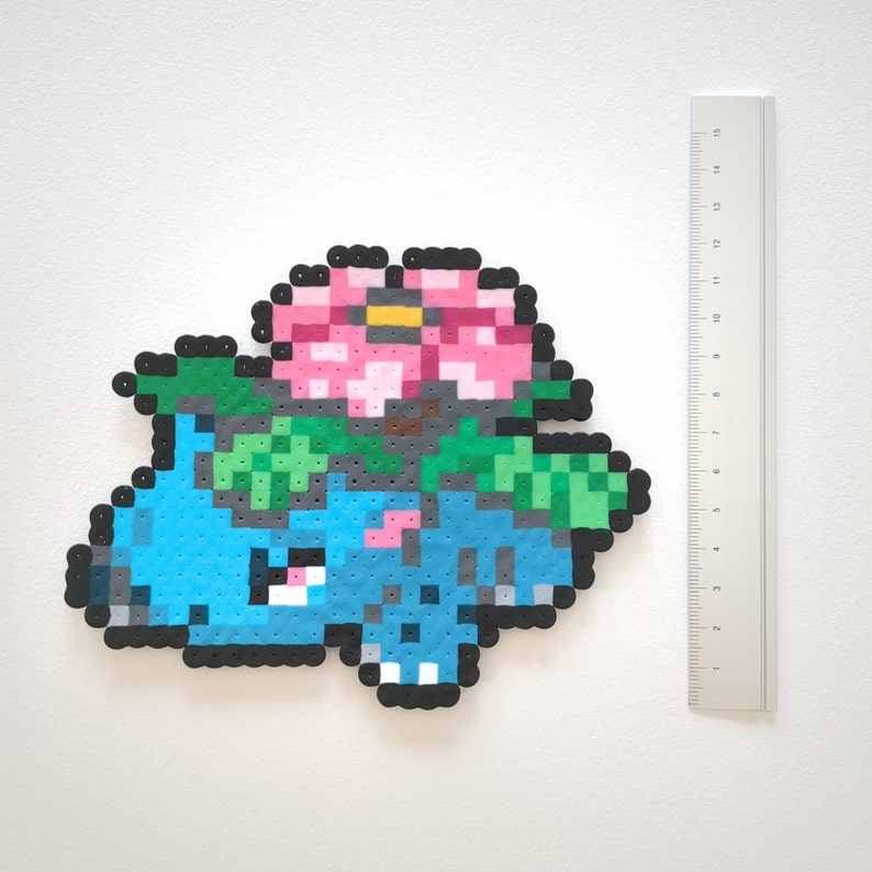 Pokemon Gen 1 Kanto Starters Perler Bead Art Bulbasaur, Ivysaur ...