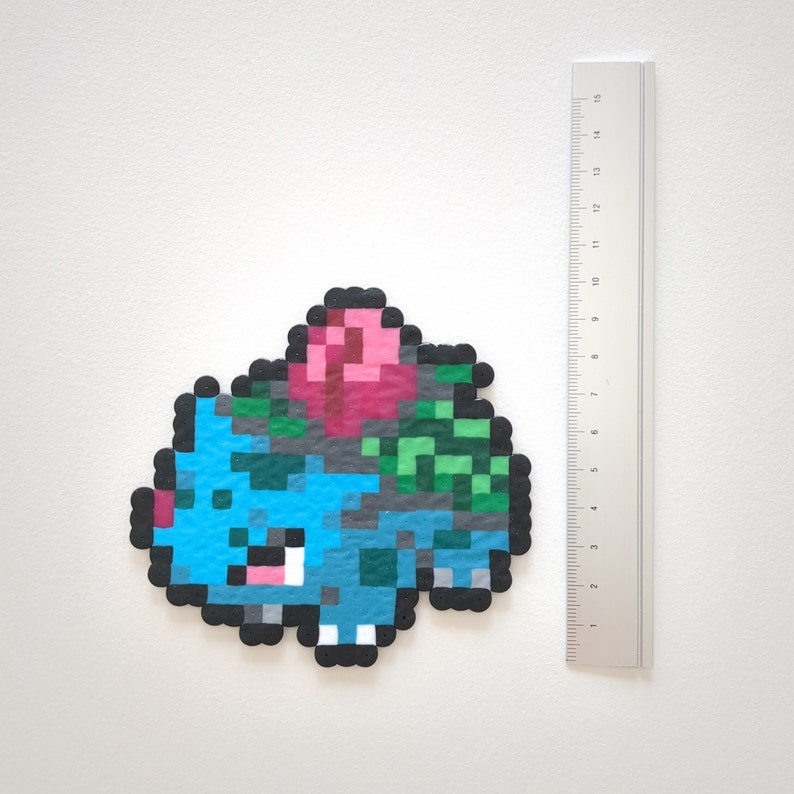 Pokemon Gen 1 Kanto Starters Perler Bead Art Bulbasaur, Ivysaur ...