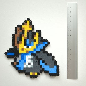 Pokemon Gen 4 Sinnoh Starters Perler Bead Sprite Art Turtwig, Grotle ...