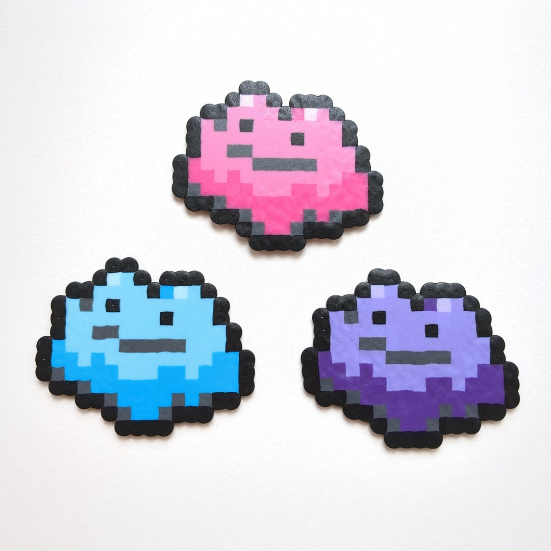 Ditto Pokemon #132 Pokemon Perler Bead Art - Etsy