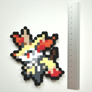 Pokemon Gen 6 Kalos Starters Perler Bead Sprite Art Chespin, Quilladin ...