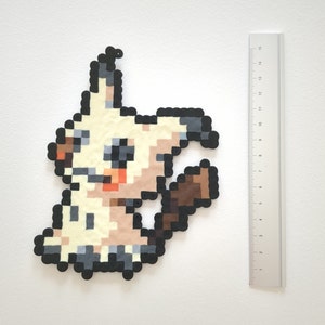 Pokemon #778 Mimikyu Perler Bead Pixel Sprite Art - Etsy