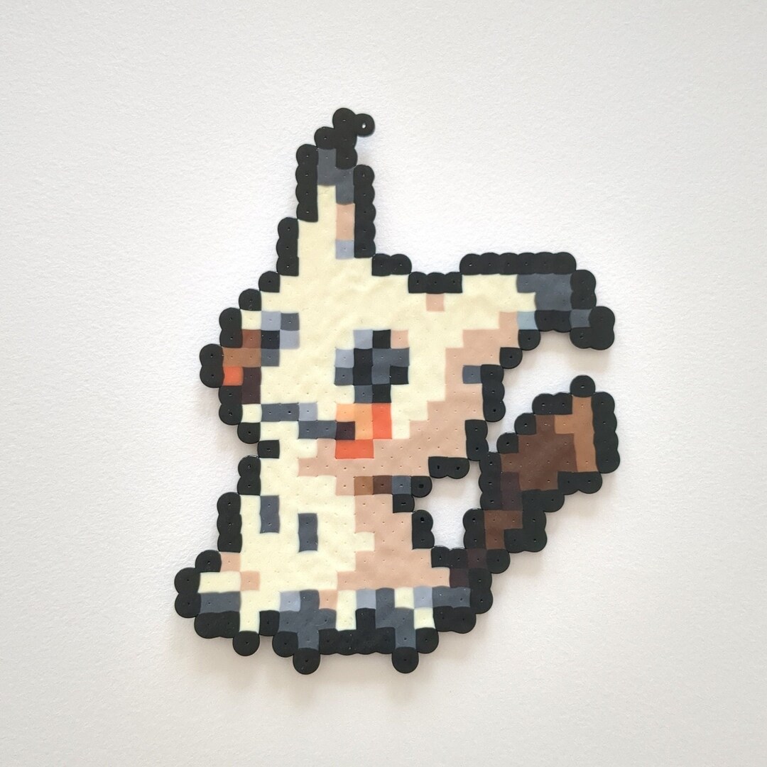 Pokemon 778 Mimikyu Perler Bead Pixel Sprite Art Etsy