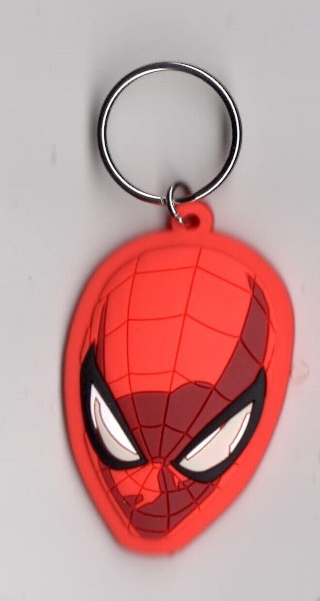 Spiderman. Spidey . Official Marvel Keyring. Nice Carded Item. Rubber ...