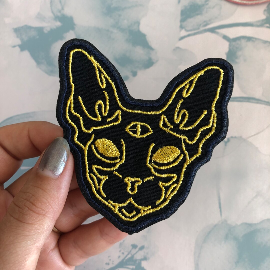 Three-eye Sphynx Heat-adhesive Patch - Etsy