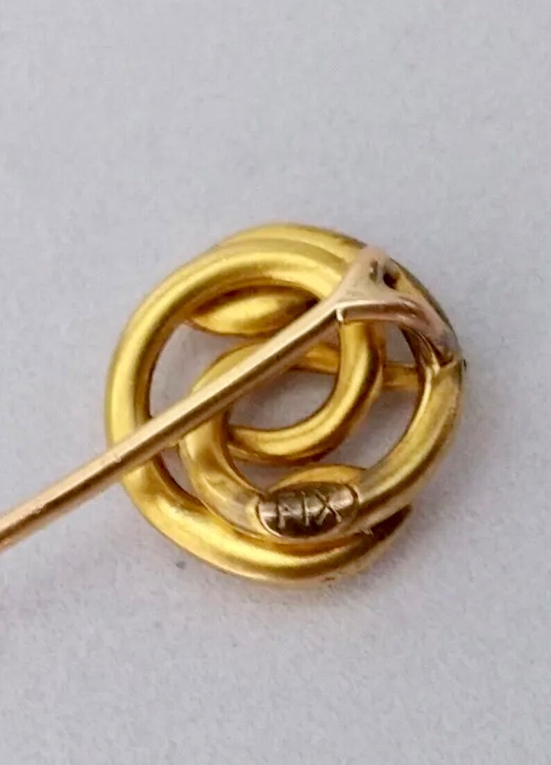 Victorian Antique Double Serpent Pin - Etsy