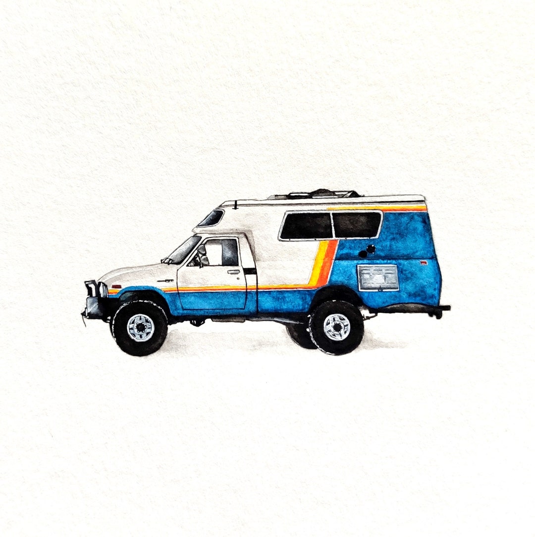 COMMISSIONED 1981 Toyota Chinook Conversion - Etsy