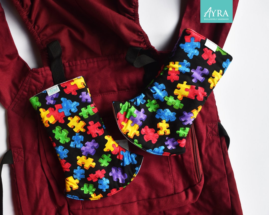 JIGSAW PUZZLE Curve Drool Pad / Sucking Pad / Teething Pad / Baby ...