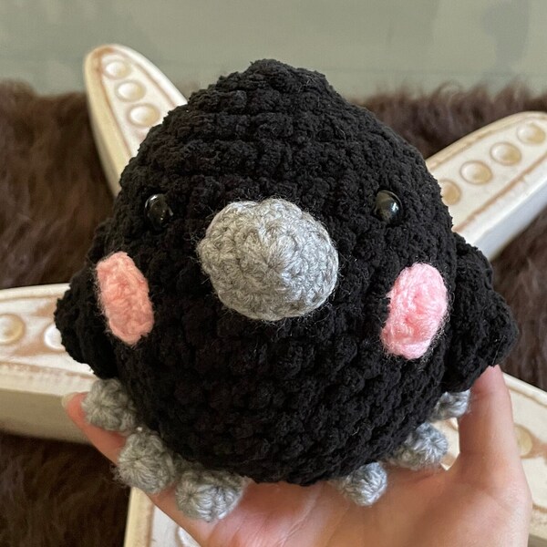 Crow Plush Pattern - Etsy